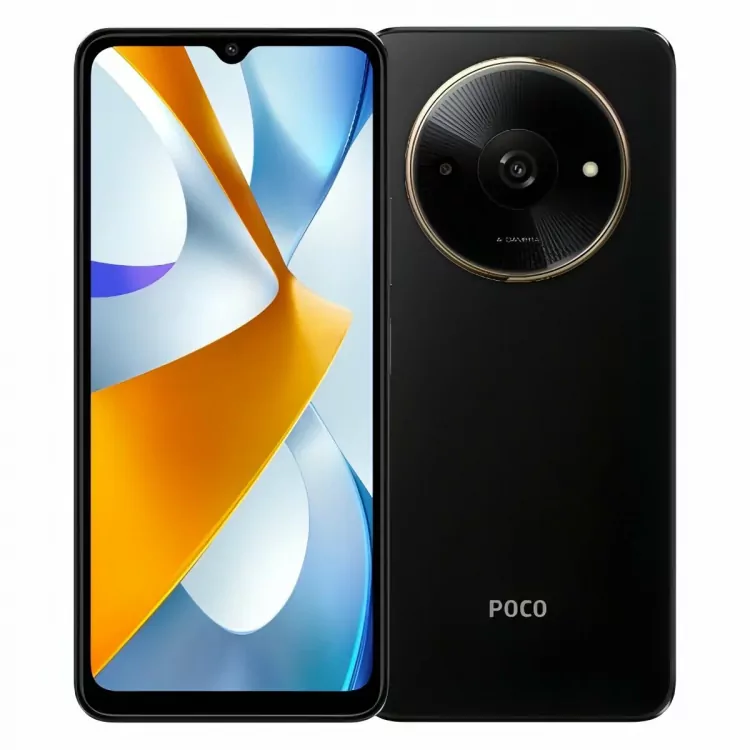 Смартфон Xiaomi POCO C61 3/64Gb, Black купить в Москве, цена в интернет-магазине Techline24