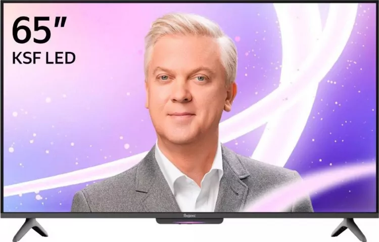 Телевизор 65" Яндекс ТВ Станция Бейсик с Алисой YNDX-00077 черный купить в Москве, цена в ...