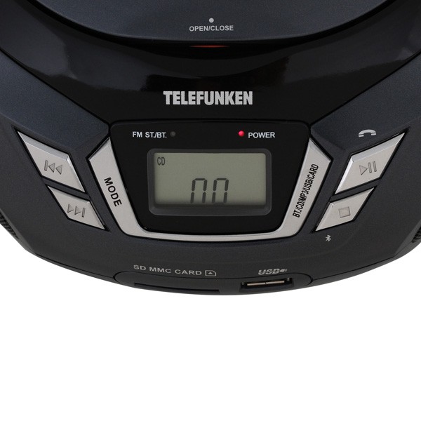 Магнитола Telefunken TF-CSRP3495B Grey купить в Москве, цена в интернет ...